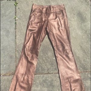 Cache | Pants & Jumpsuits | Cache Leather Pants | Poshmark